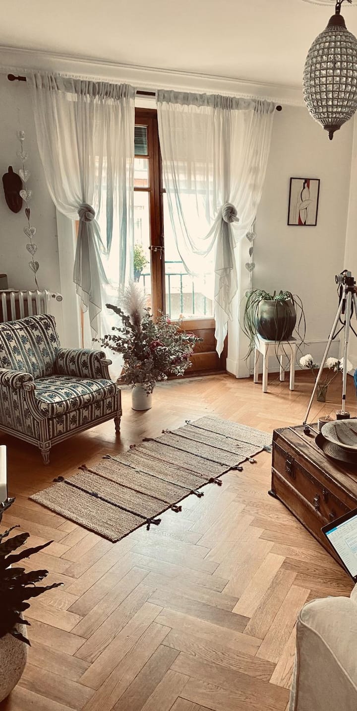 Beautiful Large Bedroom In The Eaux Vives - Genève