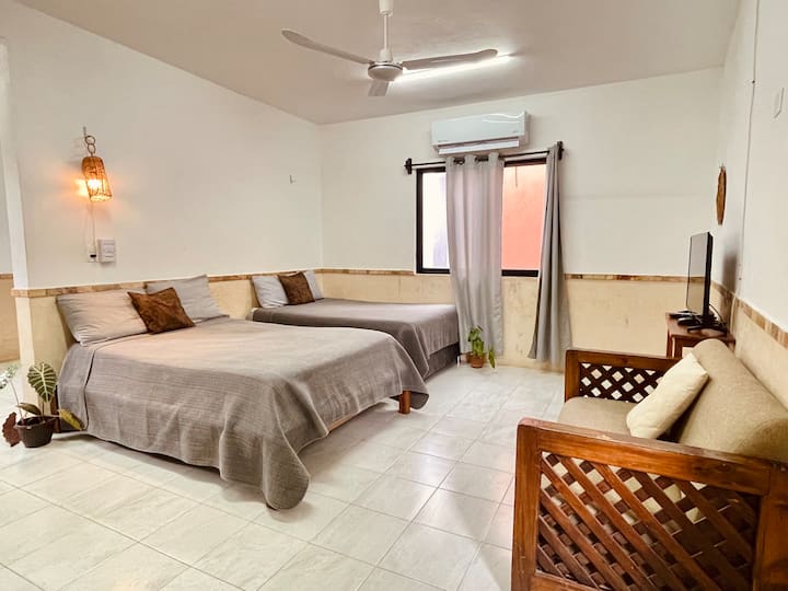 Cielo Bonito Y Centrico+ Relaxing Loft - Valladolid, Mexico