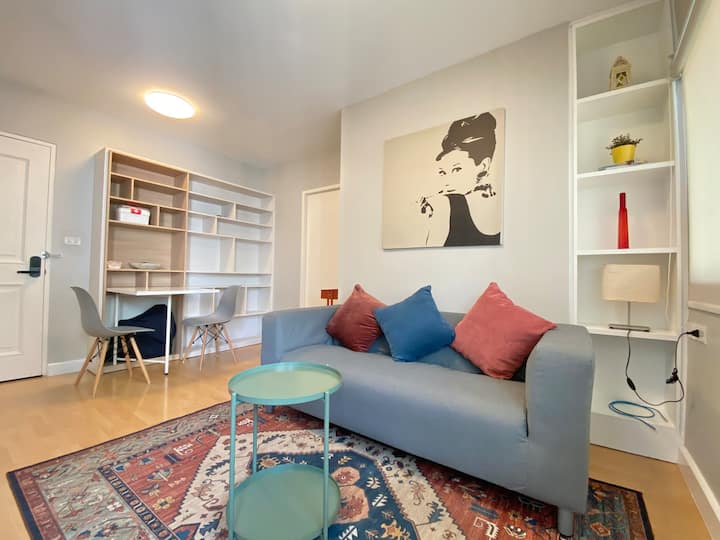 Cozy 1br Close To Bts Onnut, Free Wifi 1gb - Bangkok