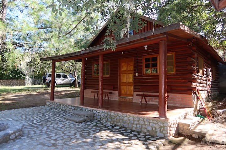 Cabaña Sierra De Santiago /Palapa Con Asador 8prs - Nuevo Leon