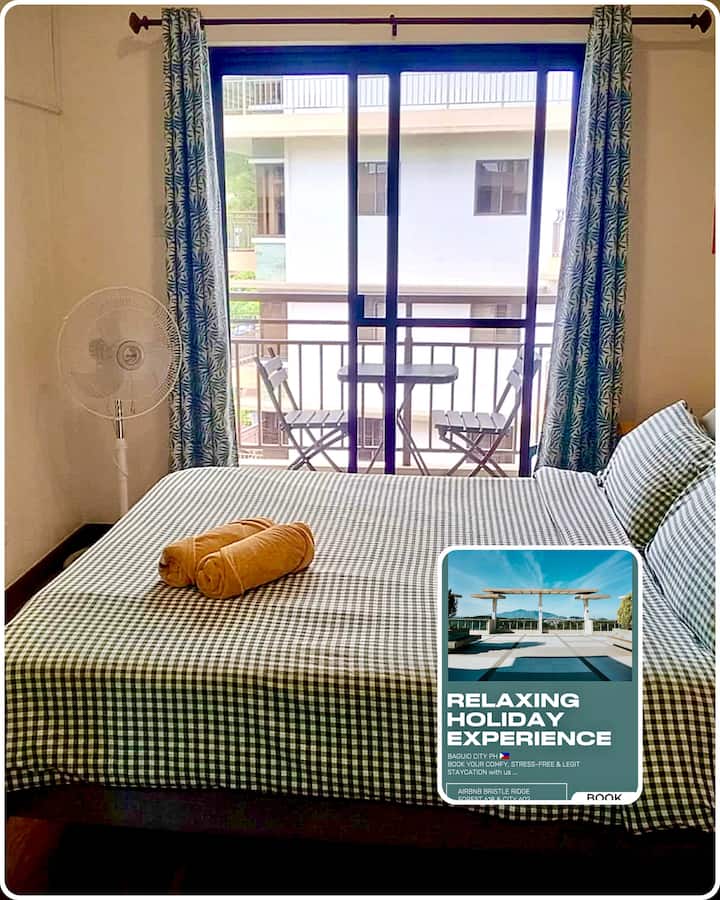 Airbnb Baguio Forest618condo Balconynetflixrooftop - Baguio