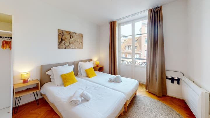 Netter 70m2 City Center 2br - Strasbourg