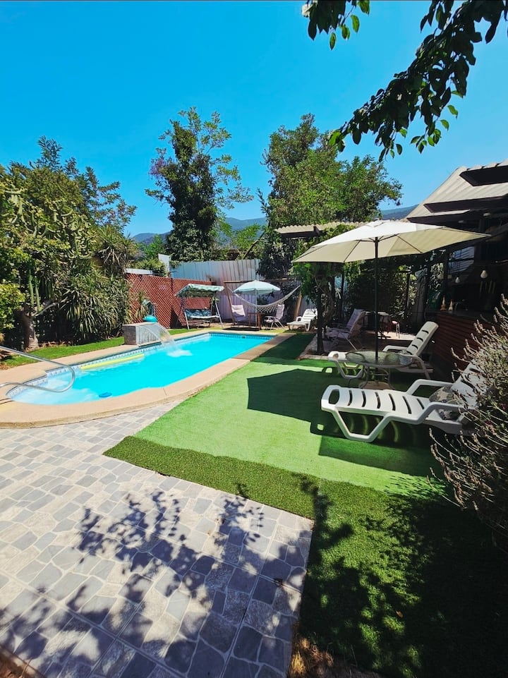 Olmué Cabaña Y Piscina Privada Independiente - Olmué