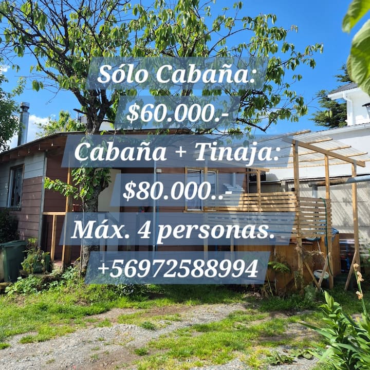 Cabaña Con Tinaja A Pasos Del Lago En Llanquihue - Llanquihue