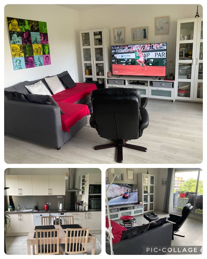 T2  3é Et Asc Wifi Clim Park Balcon Vue Sur Parc - Clermont-Ferrand