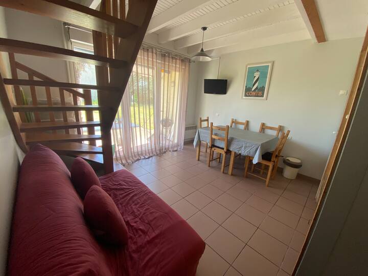 Maisonnette T3 Terrain Privatif  Près De Contis - Lit-et-Mixe