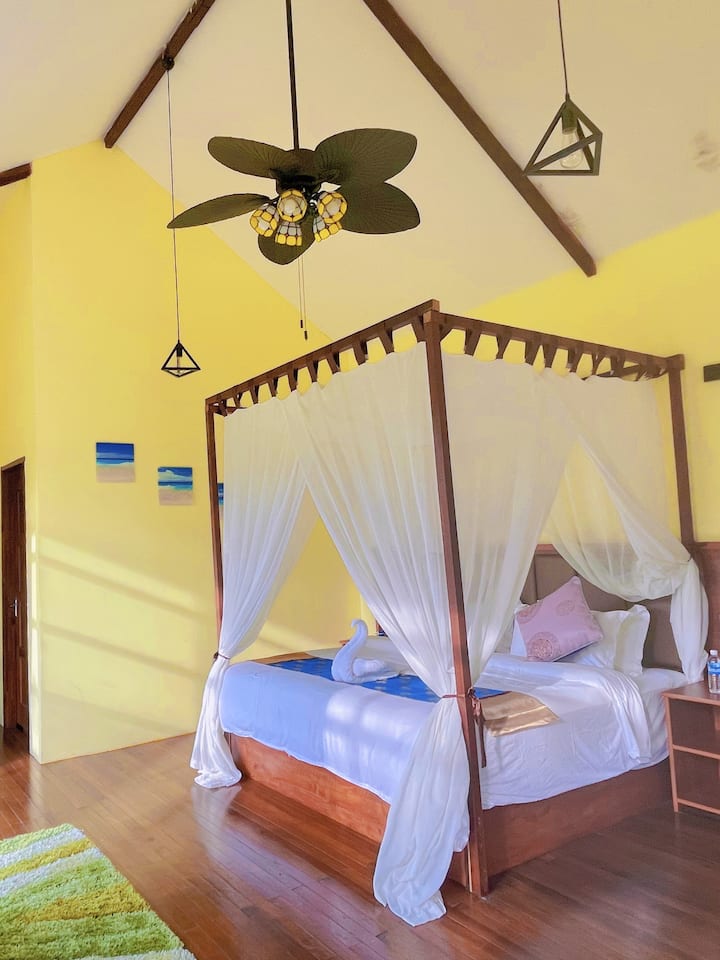 仙本那漫居林舍度假村-豪华大床房（中文房东） - Semporna