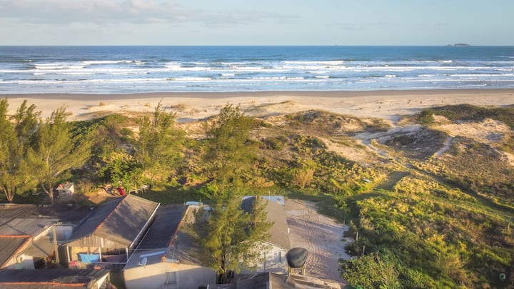 Casa Pé Na Areia- 50 Mts Do Mar - Imbituba