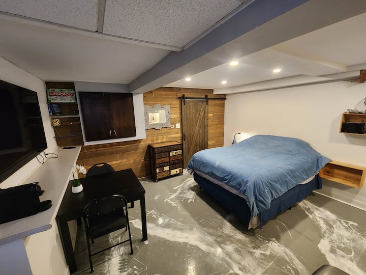 Gîte Du Canal/1br Private Entrance Near Yul Arprt - Dorval