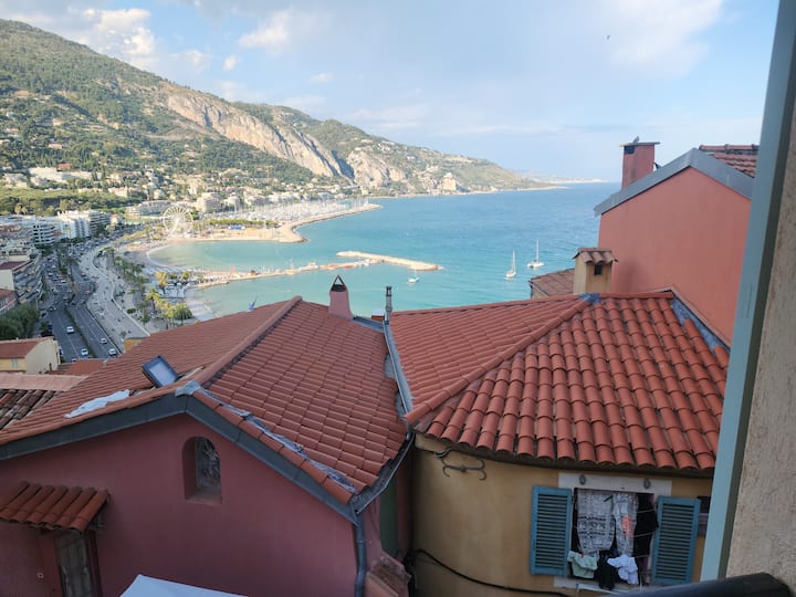 F2 Avec Vue Mer — Cœur Vieille Ville De Menton - Menton