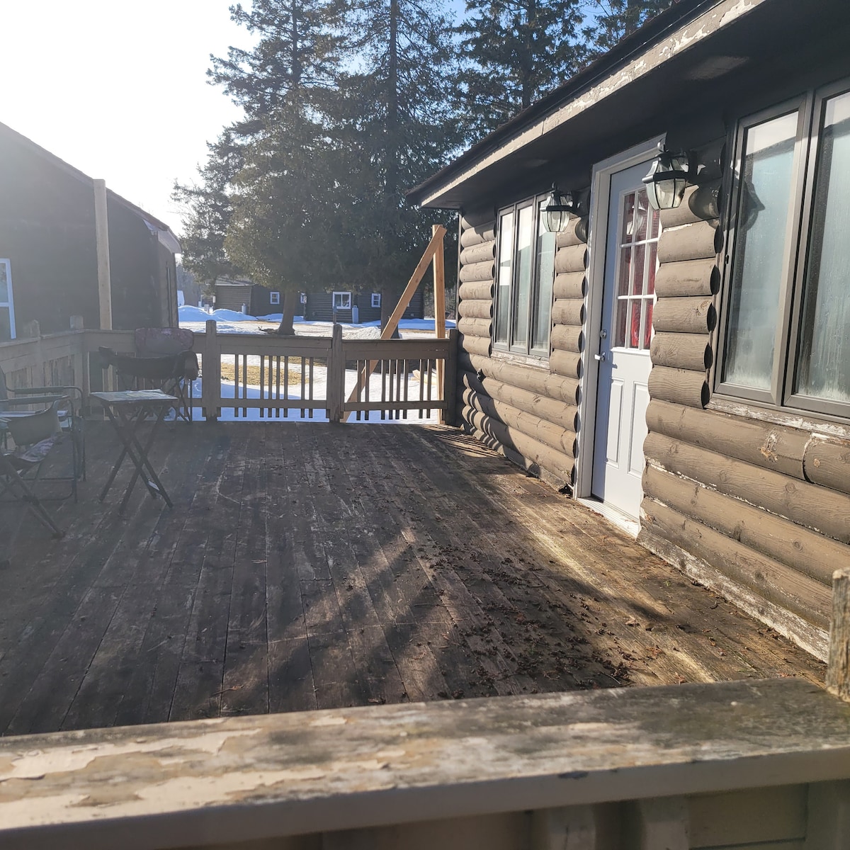 Cabin 7, Dave's Place - Blockhütten zur Miete in Brevort Township ...