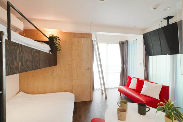 Sushi House Rias/5min Shinjuku/wifi/chromecastyr22 - Shinjuku