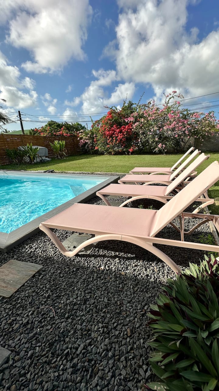 Villa L'authentique Piscine Privée Et Jardin - Guadeloupe