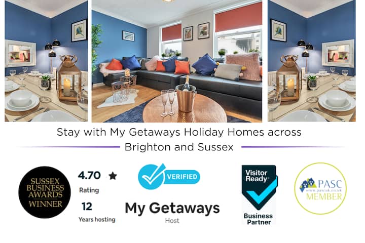 Seabright Townhouse With Parking | By My Getaways - Brighton