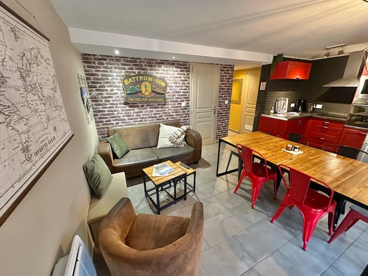 Rdc Courette - 2 Chambres - Plage à 100m - Wifi - Plage de Berck