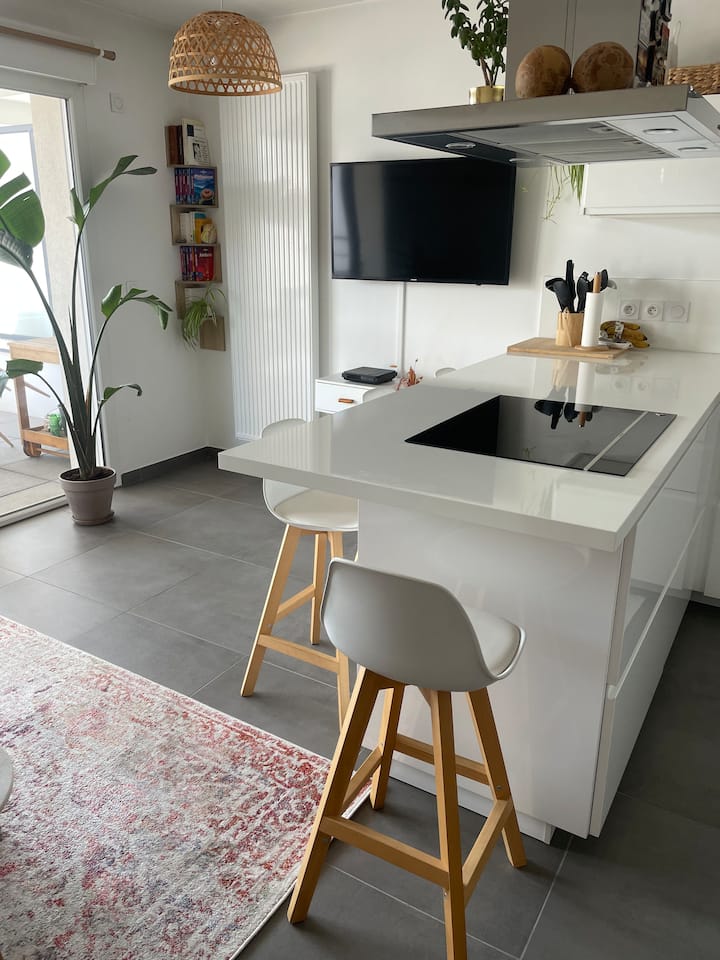 Appartement Cosy Proche Gare - Annemasse