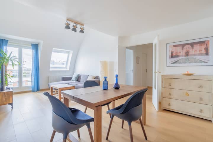 Grand 2p Lumineux à 12 Min De Paris, M13, Parking - Asnières-sur-Seine