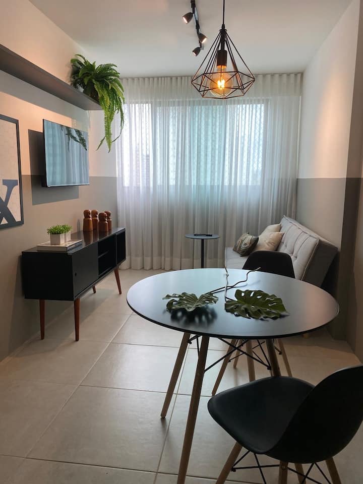 Flat Em Boa Viagem  Moderno - Recife