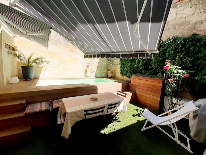 Havre De Paix, Piscine Privée Au Cœur Hist De Bdx - Burdeos