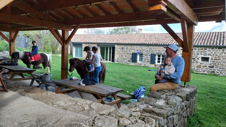 A L'abri Du Temps Une Balade à Poney Offerte - Privas