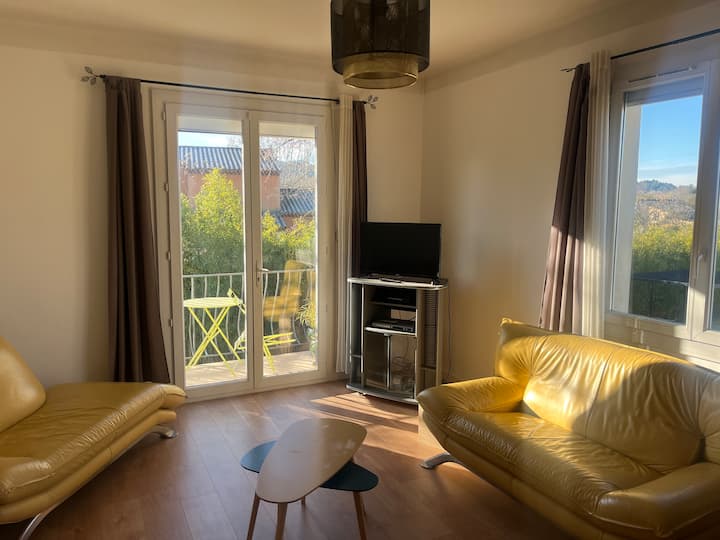 60 M² De Tranquillité – Ville Et Autoroutes à 3min - Aix-en-Provence