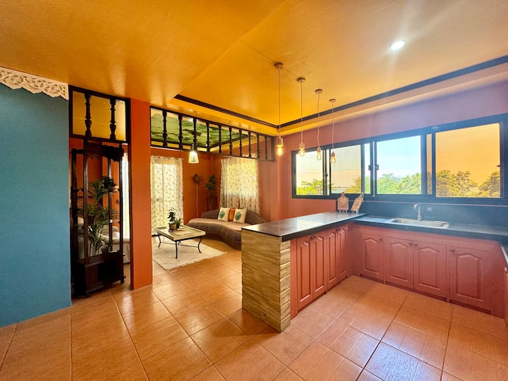 3f Palm Tropical Apartment For 5 Pax W/ Beach View - San Fernando