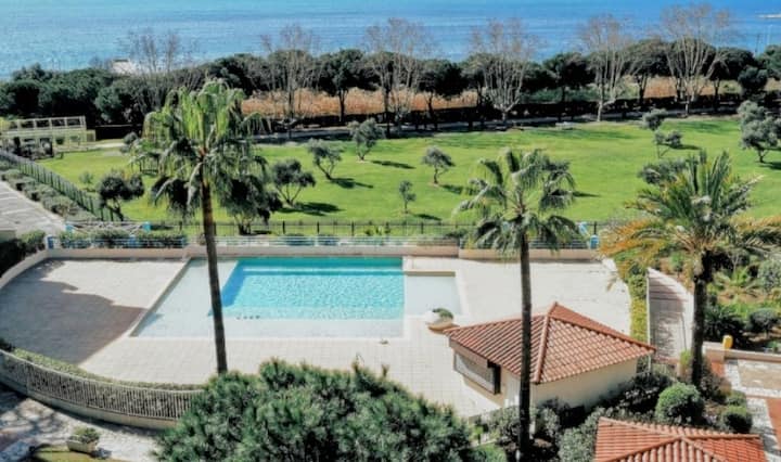 Sea&sun 3 Mn Plage à Pied,parking,a/c&kid Friendly - Antibes