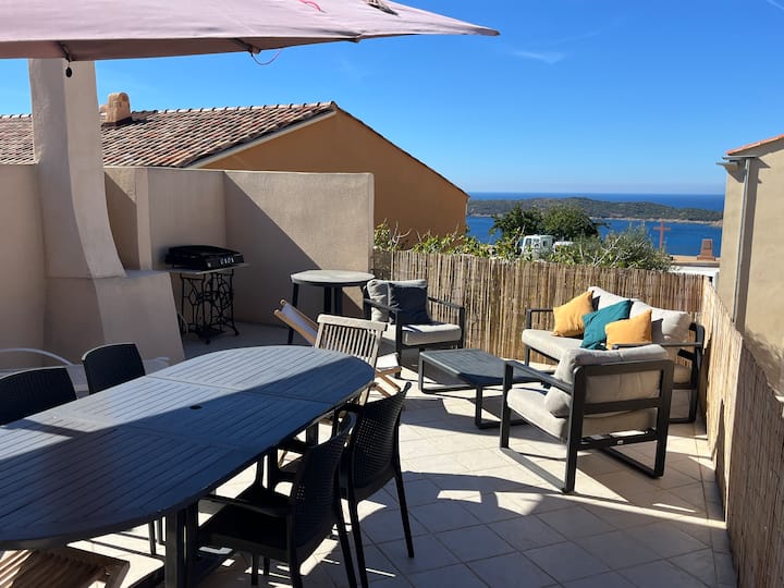 Maison De Village Grande Terrasse Vue Mer - Cargèse