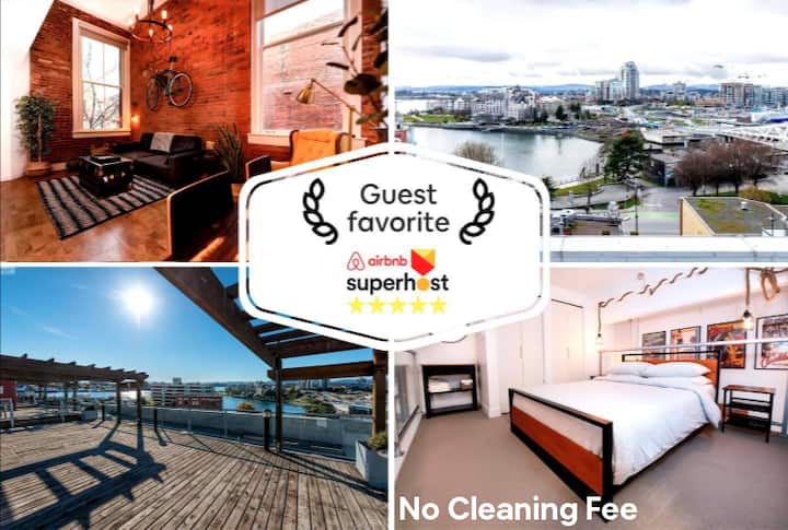 The Loft - Lux Chic Suite | Heart Of Downtown - Victoria