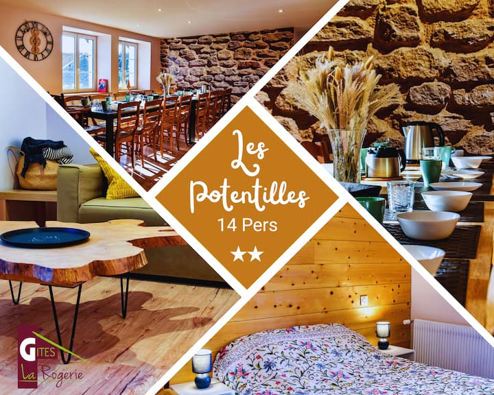 Gîte "Les Potentilles" La Rogerie : 14 Personnes - Lac de Vouglans