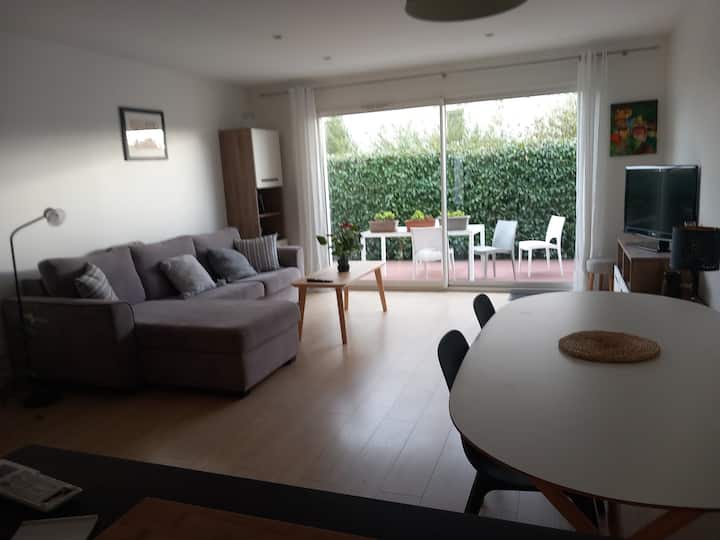 Maison Climatisee Plain Pied 10 Mn Plage - Cabestany