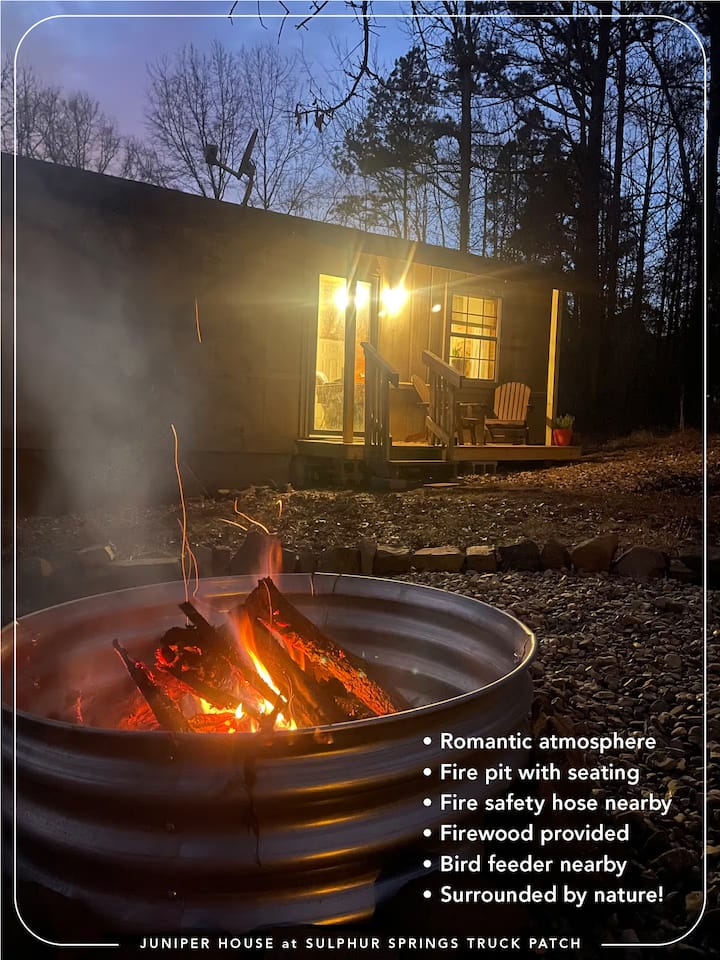 The Juniper House, House Tucked In The Trees - Arkansas