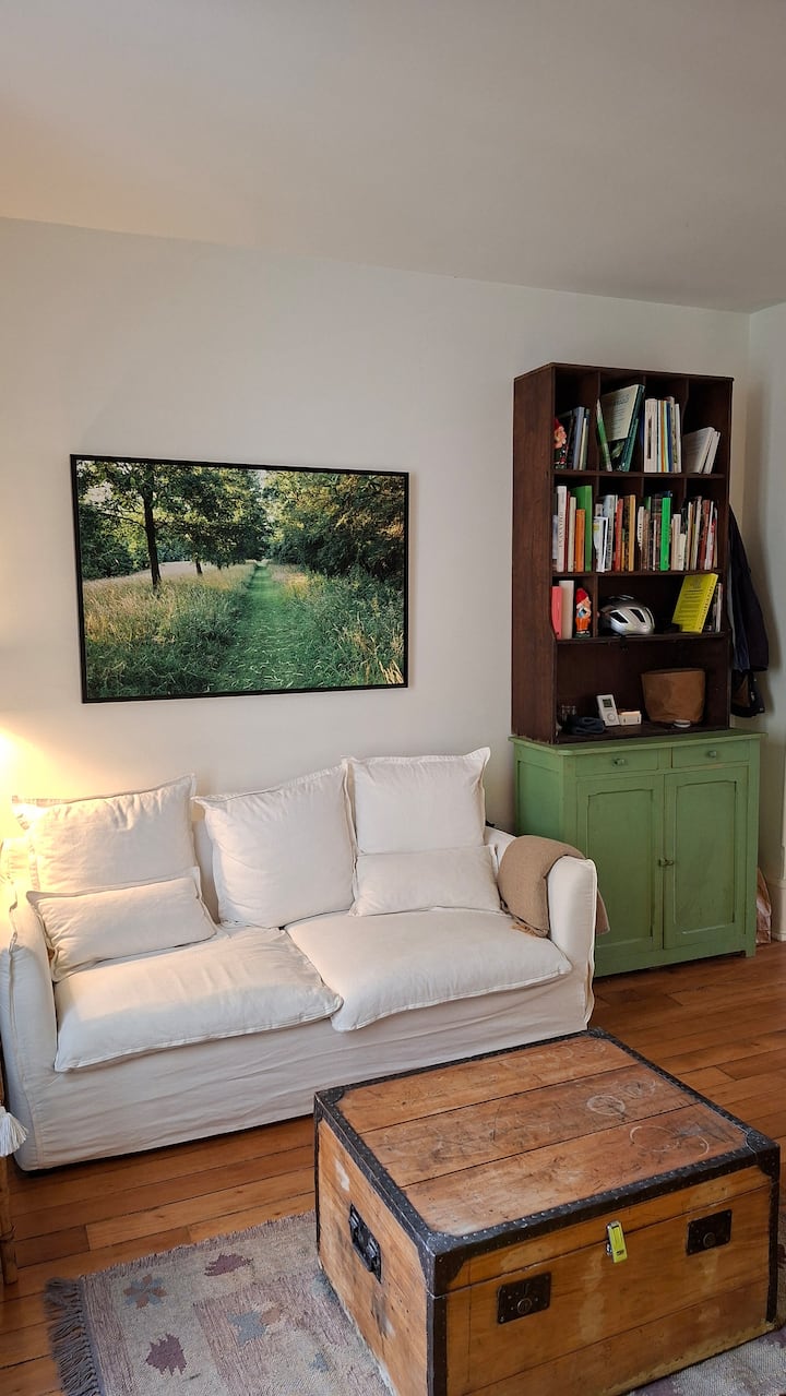 Appartement De Charme-proche Seine-2 Personnes - Le Parc des Princes