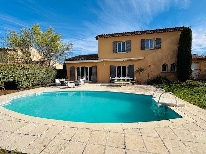 Maison Provençale Climatisée 6-8 Pers - Piscine - Aix-en-Provence