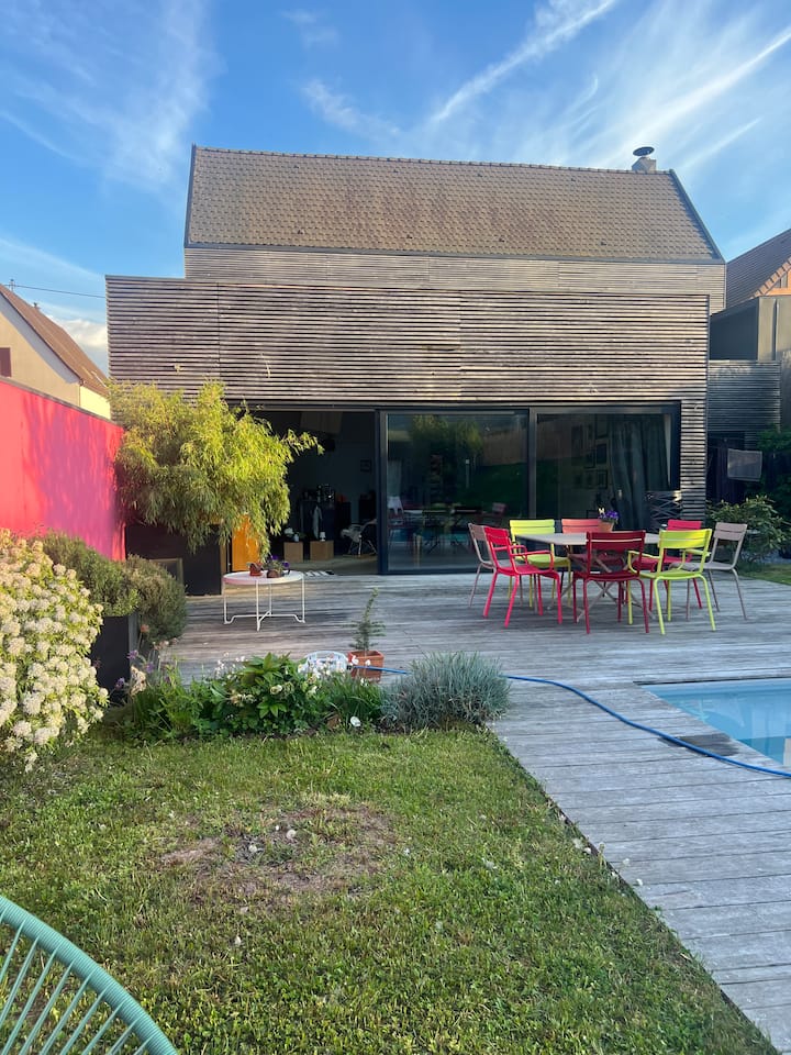 Maison D’architecte Au Coeur Du Vignoble - Ribeauvillé