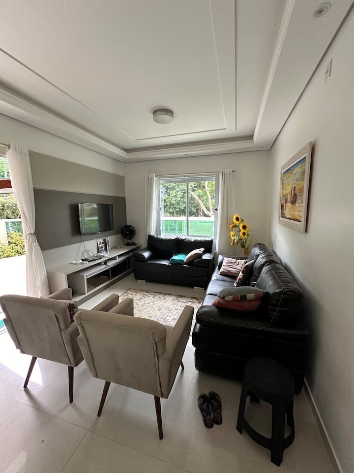 Casa Em Praia De Palmas - Gov. Celso Ramos - Sc - Governador Celso Ramos