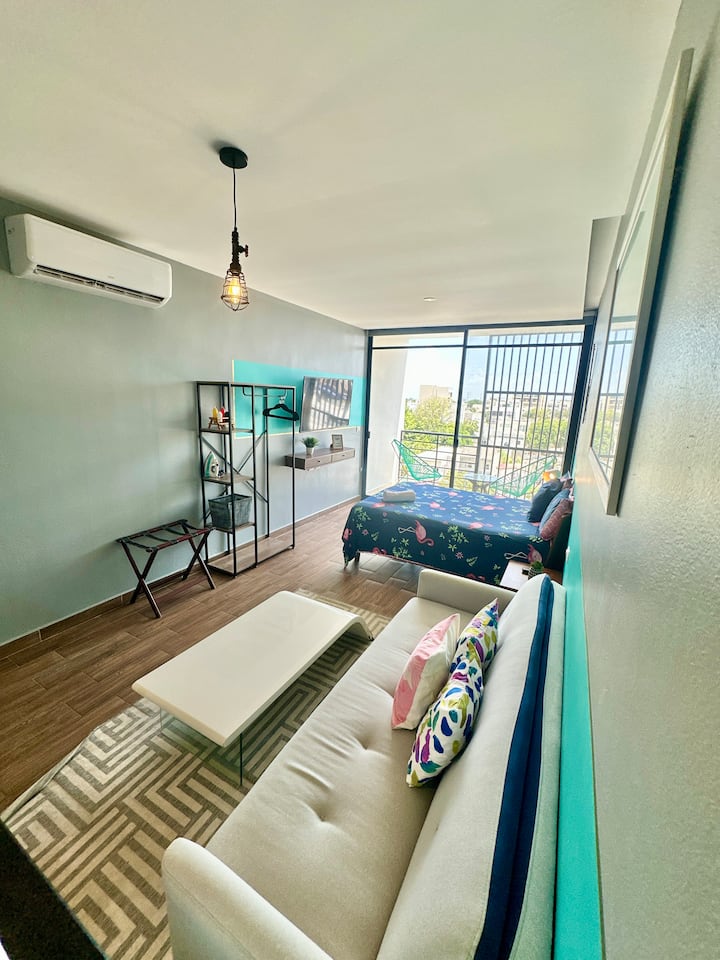 Studio Near 5th Avenue Swimming Pool Fast Wifi - Playa del Carmen