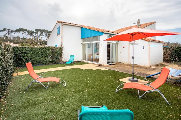 Maison Avec Piscine Partagée Et Jardin Privé - Saint-Vincent-sur-Jard