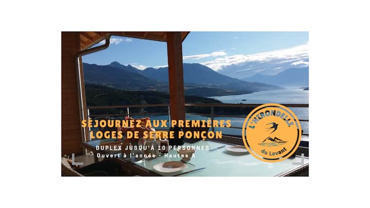 Vue Grandiose- Bord De Lac- Duplex 130m² 8 à 10 P. - Montclar