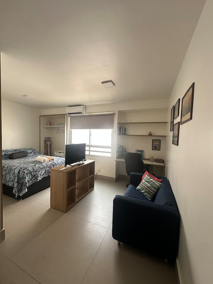 Studio Moderno E Bem Localizado No Sudoeste. - Brasília