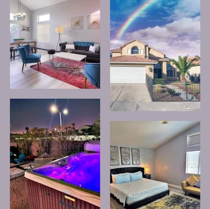 Clean Cozy Chic W/free Hottub, 9min-strp/5min-airp - Las Vegas, NV