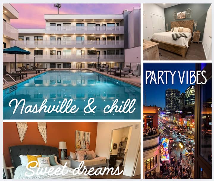 Nuevo Downtown️ Downtown Luxury At Illume Parking Estacionamiento Gratuito, Piscina, Caminata A Honky Tonks - Nashville, TN