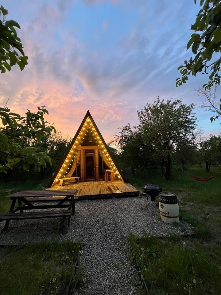 A-frame House “Little Alma-ata” - Kazakhstan
