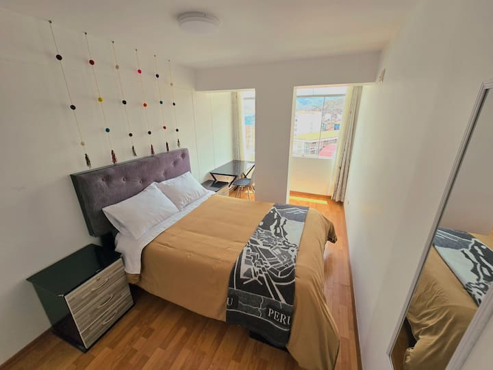 Mini Depa Full Equipado | Vista Y Ubicacion Ideal - Cusco