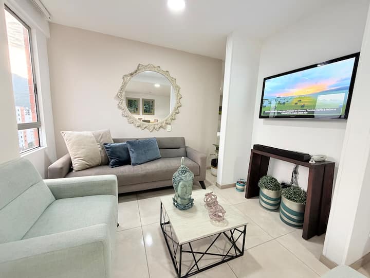Apartamento Con Aire, Hamaca, Piscina Y Gym - Cali