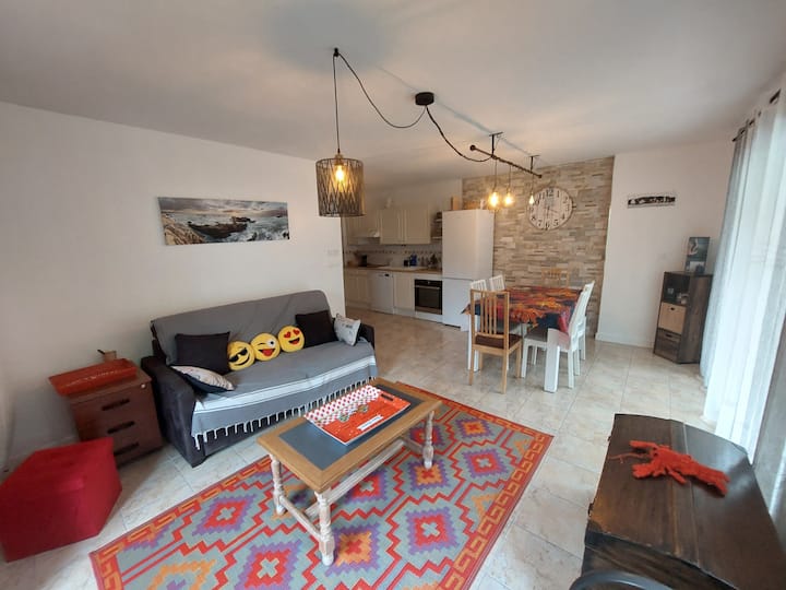 F3 Avec Jardin Privé à Deux Pas Du Centre Et Plage - Quiberon