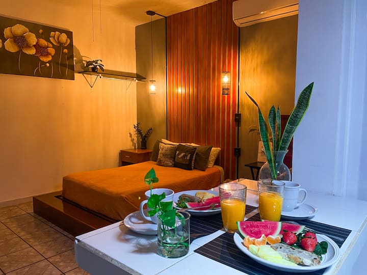 Loft2 Cochera Techada Y Cocineta A 5 Min Centro Cd - Los Mochis