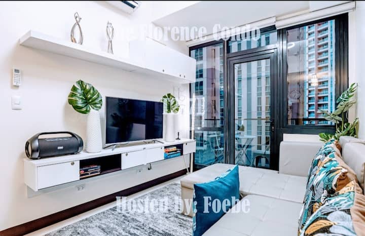Luxury 2 Br @The Florence 500mbpswifi, Netflx - Taguig