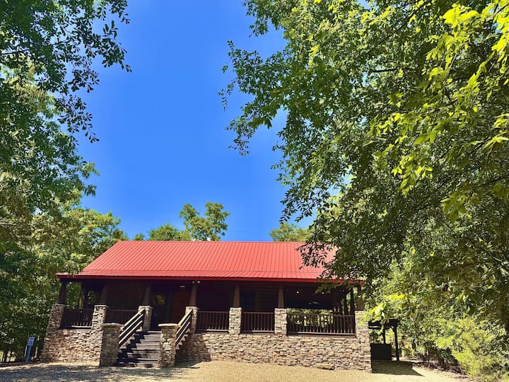 Retiro En Lake Ridge: La Vida En La Cabaña Es Fácil - Oklahoma