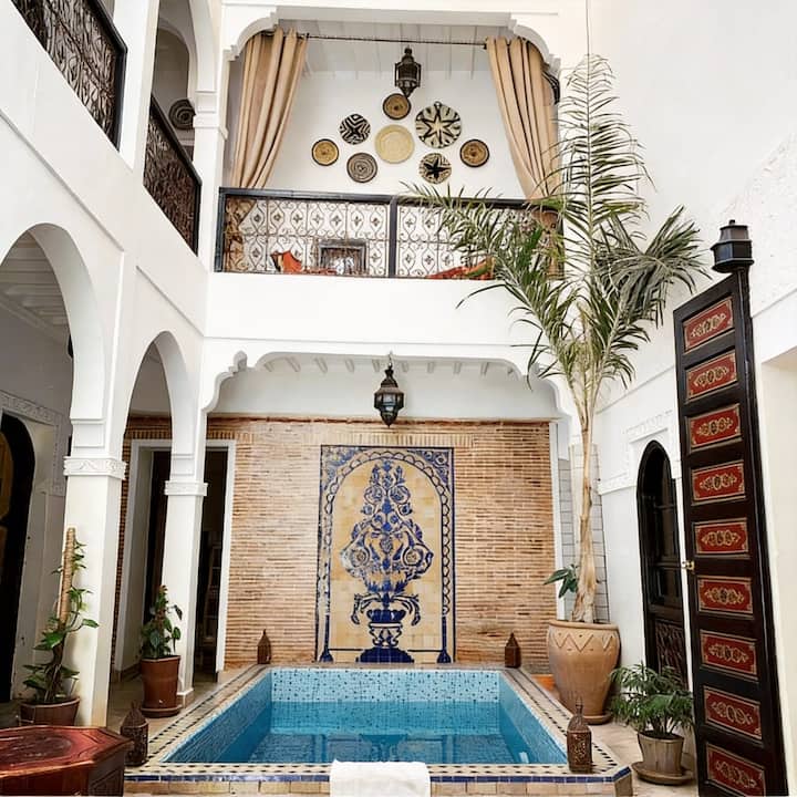 Riad Avec Piscine Pour Profiter Entre Amis - Marrakesh